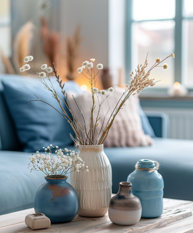 Wohnzimmer Deko mit Vasen: Kreative Ideen für Dein Zuhause - Modern ...