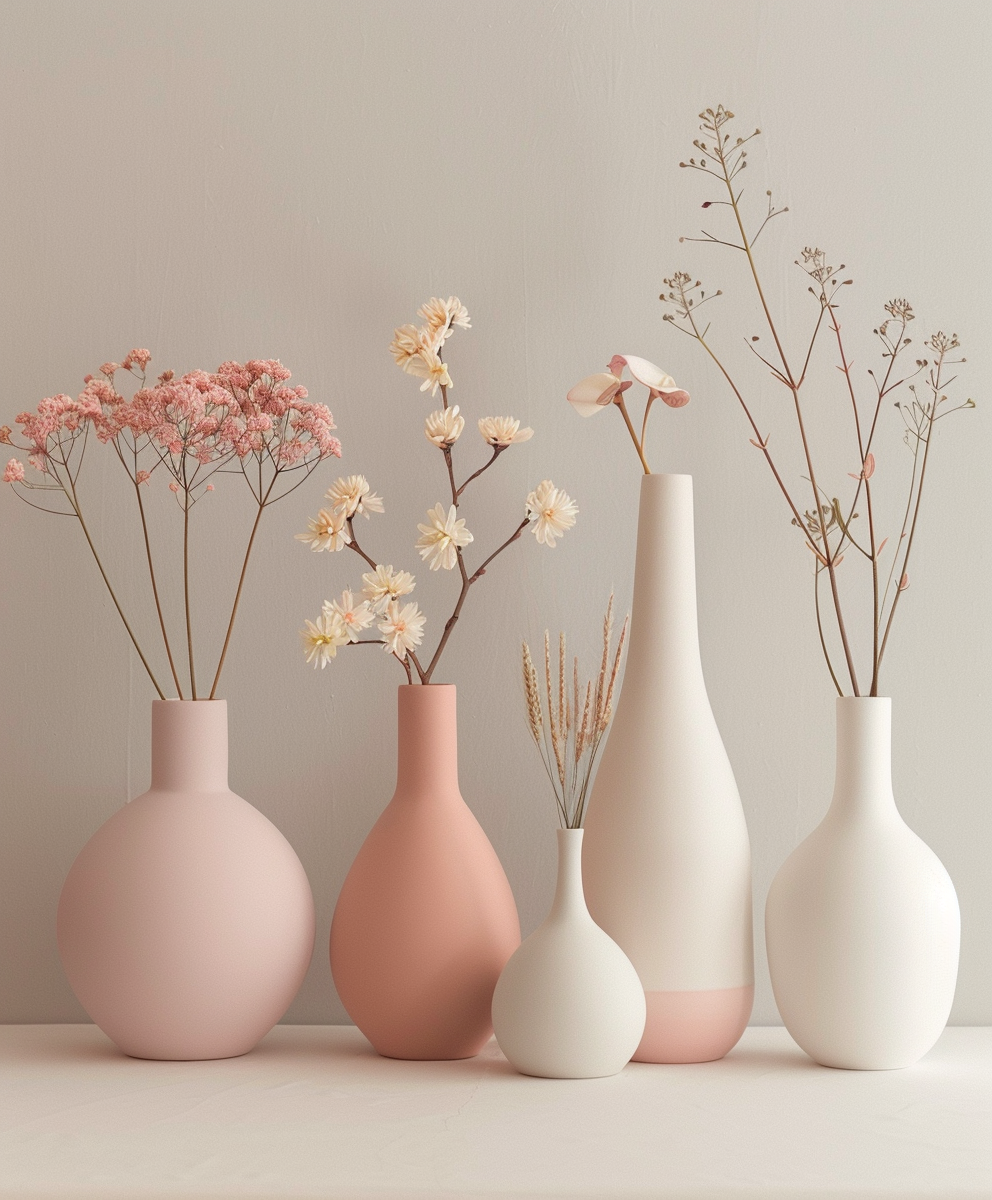 Wohnzimmer Deko mit Vasen: Kreative Ideen für Dein Zuhause - Modern ...